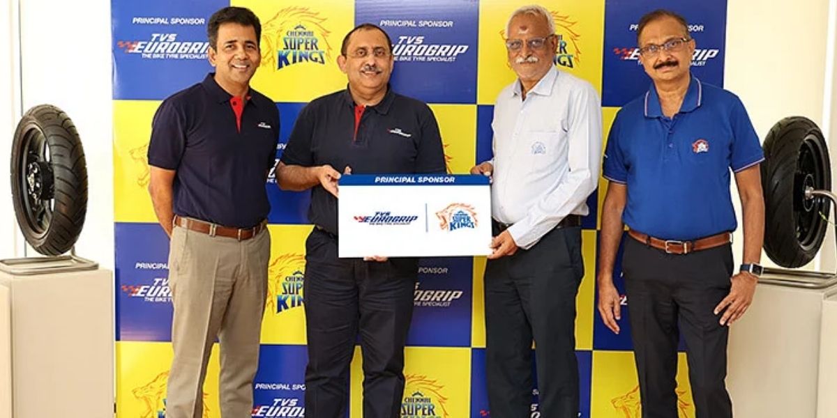 TVS Eurogrip join hands as Principal Sponsor of CSK